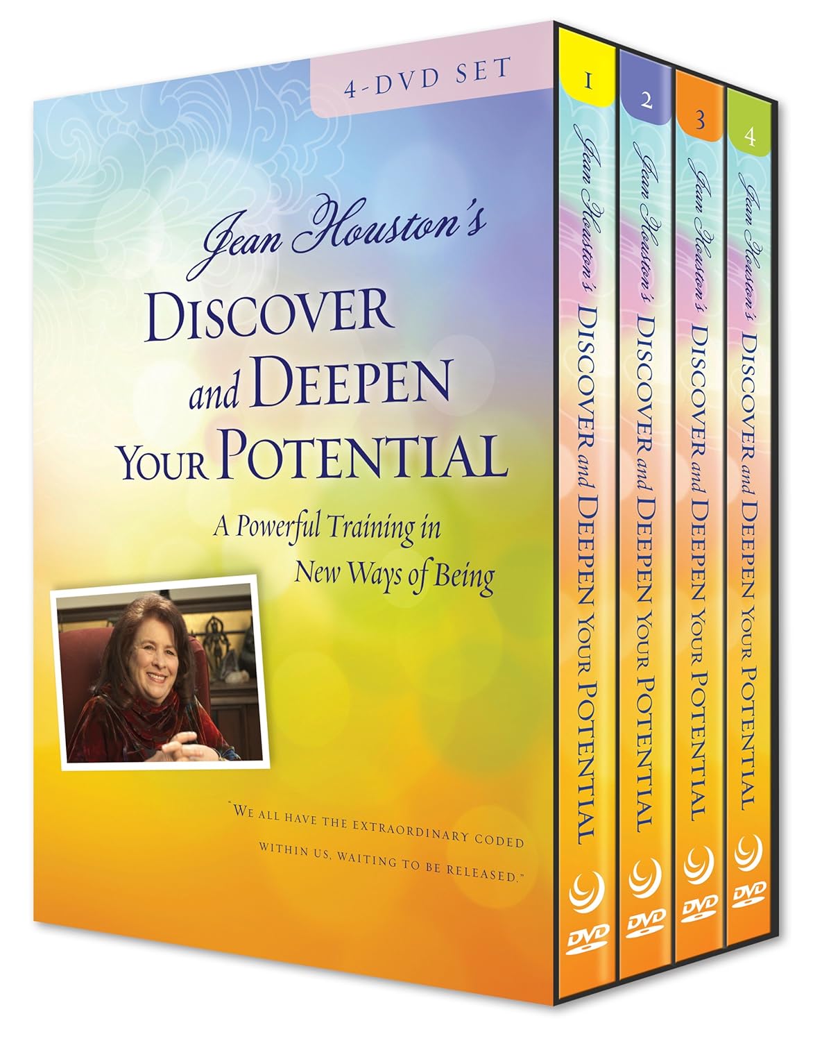 Amazon.com: Discover and Deepen Your Potential - 4 DVD Set : Jean ...