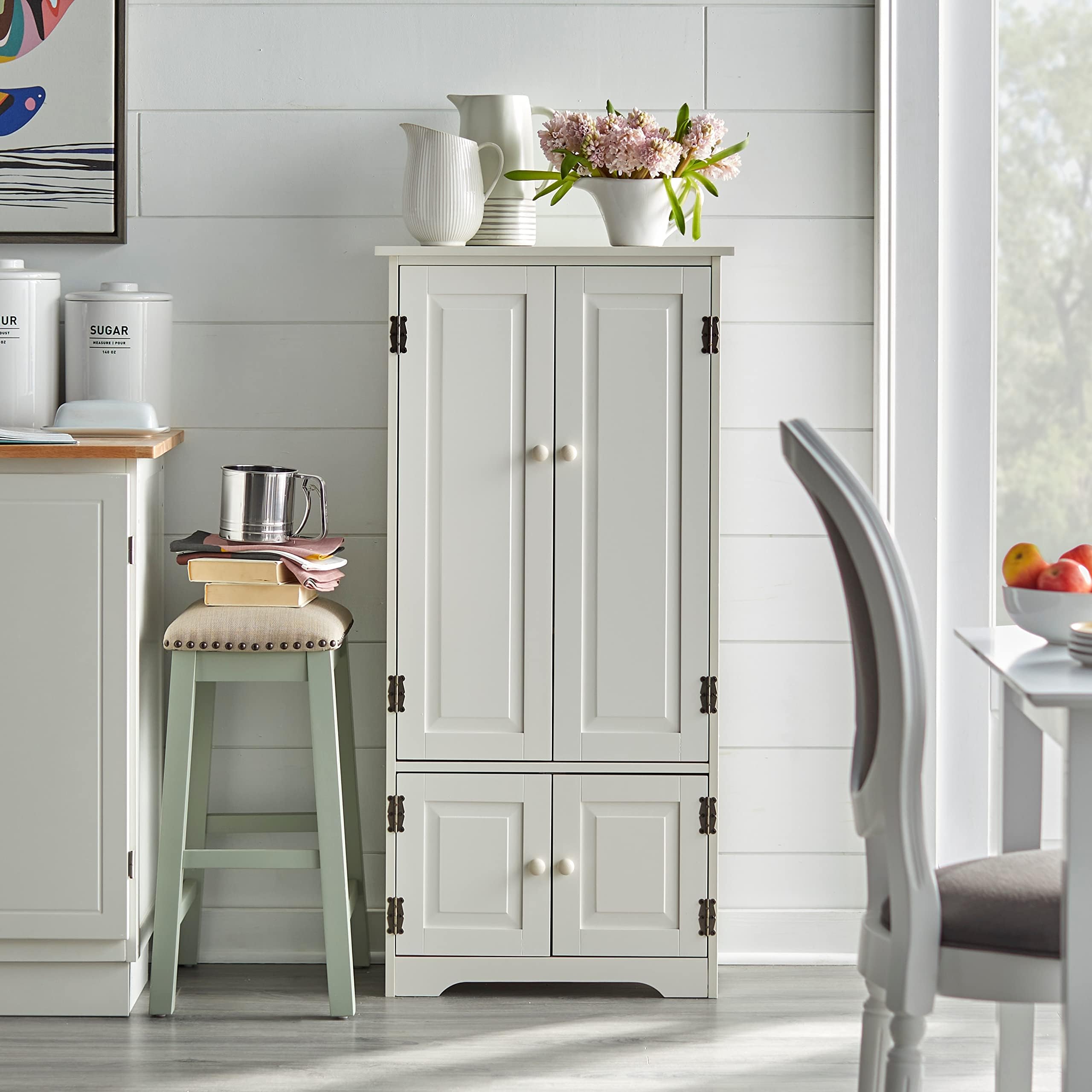 Corner Dresser Buy Hitow Wardrobe Armoire Set With 4 Doors, Large ...