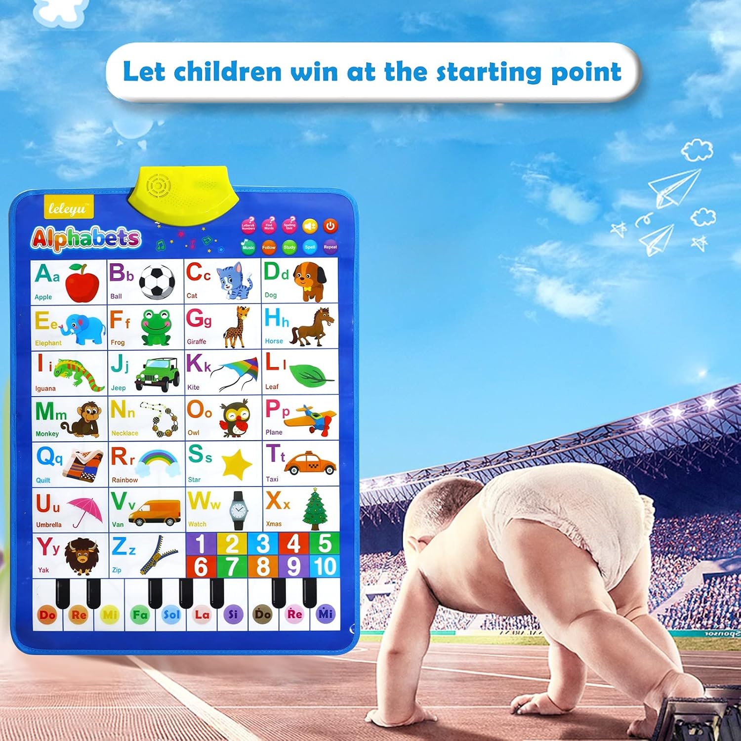 Paloura ABC – Juguetes de aprendizaje para niños pequeños y ...