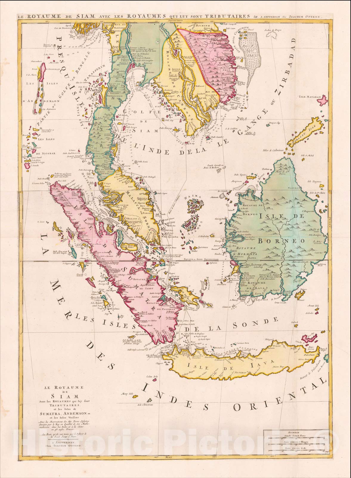Buy Historic : Le Royaume de Siam Avec les Royaumes qui luy sont ...