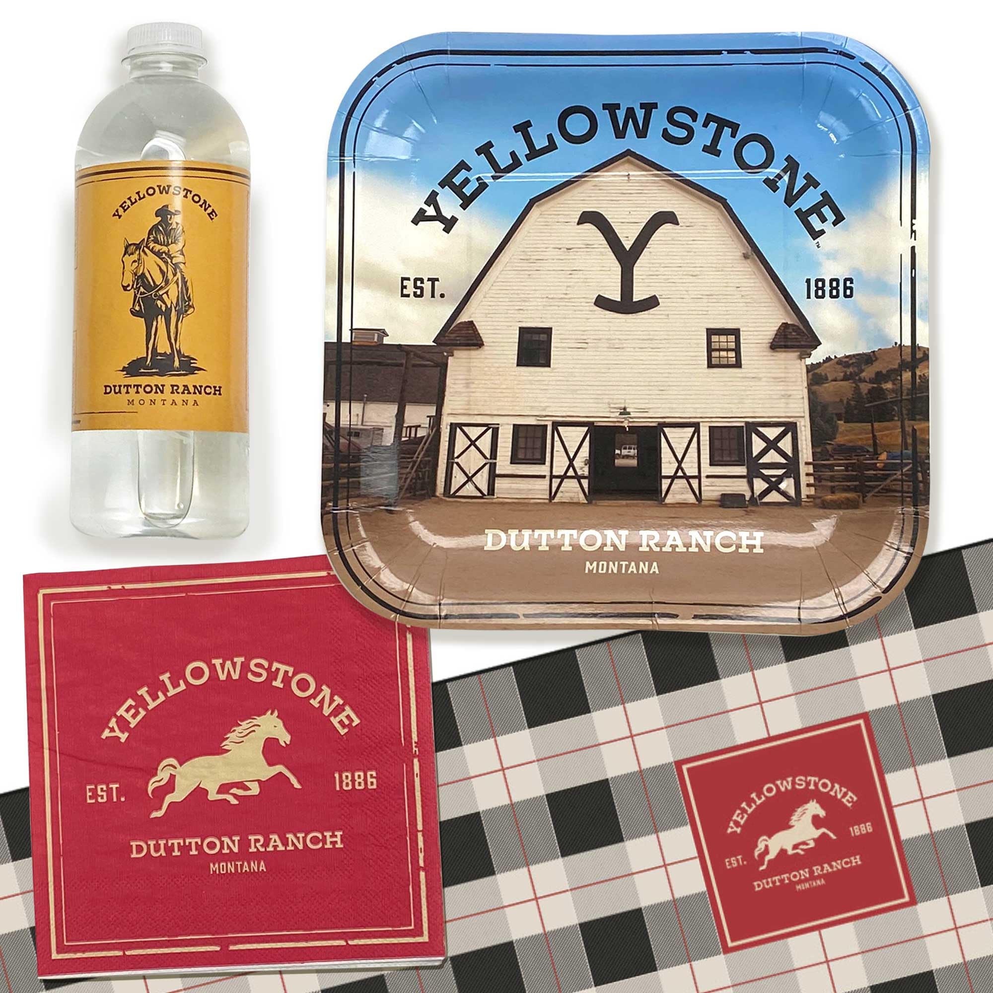 Amazon.com: Yellowstone (Basic) Party Pack for 8 Guests– Kit includes ...