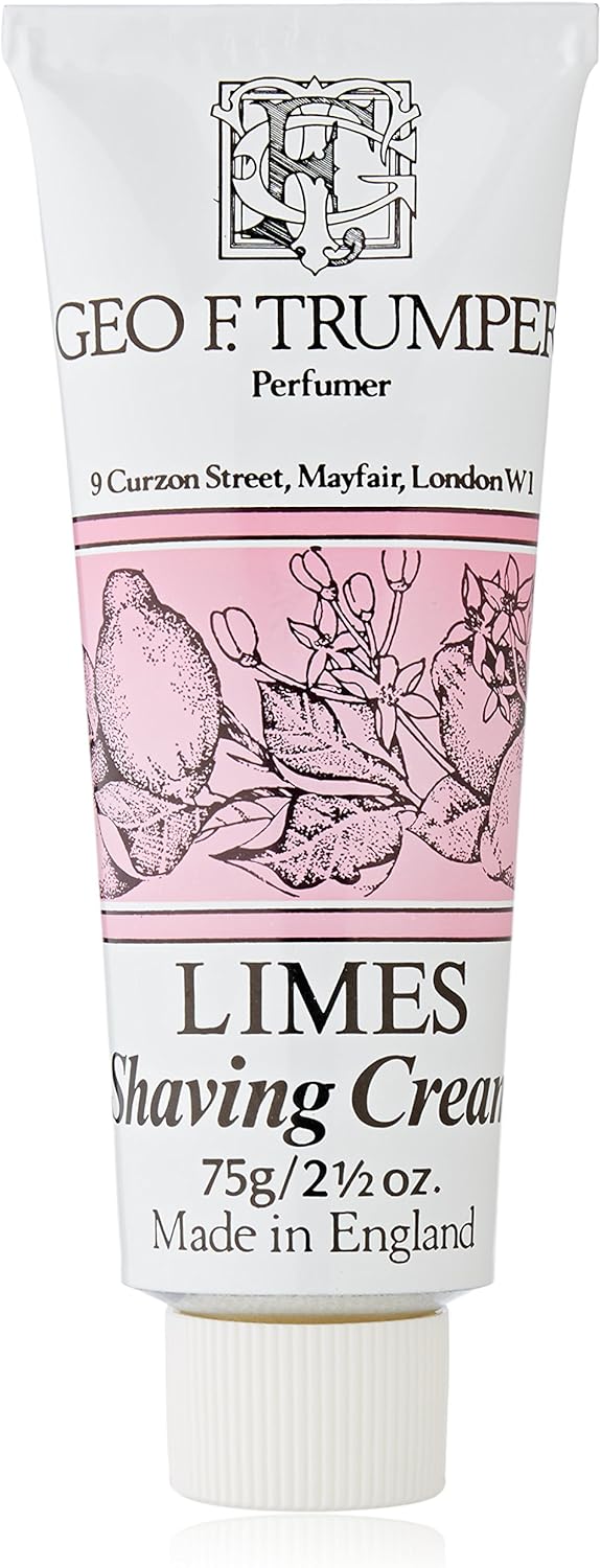 Geo F Trumper Shaving Cream with Lime Extract in Tube 75g : Amazon.com ...