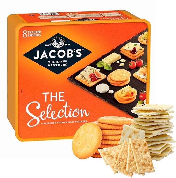 Jacob's Cheese Biscuits Crackers Tub - 8 Different Selection of ...