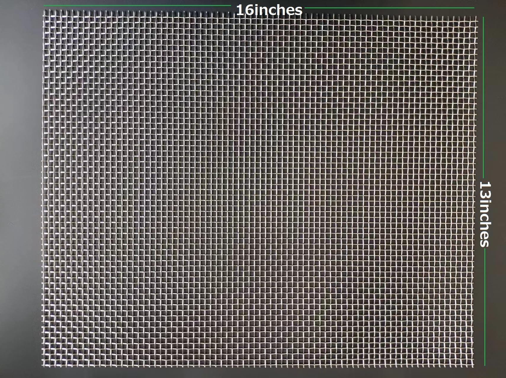 Snapklik.com : Stainless Steel Mesh Screen#18Mesh-Size:48"x118"
