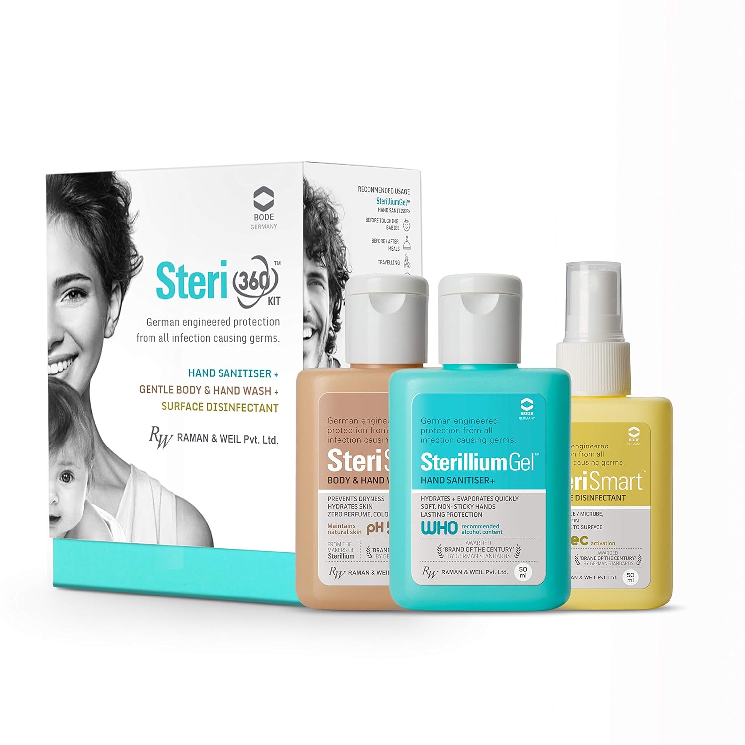 Steri 360 kit (50ml ) : Amazon.in: Health & Personal Care