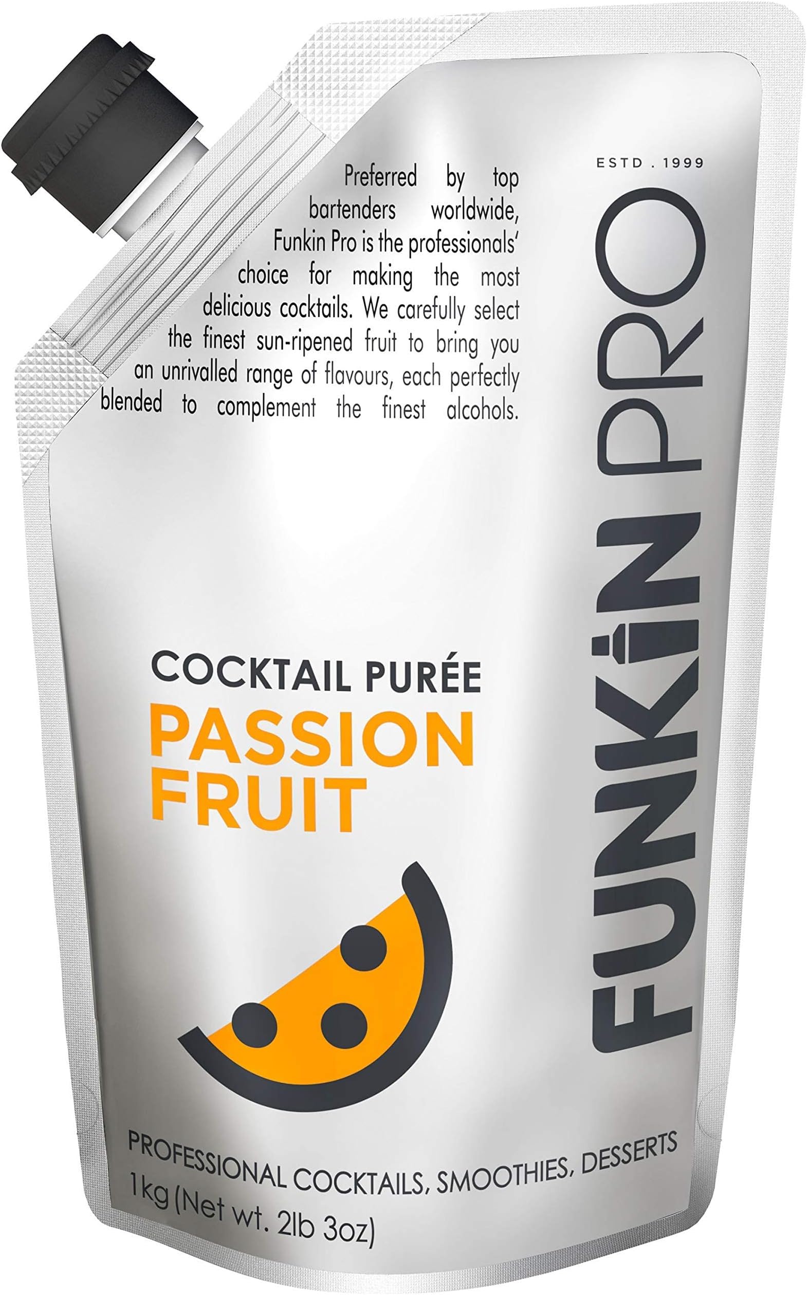 Amazon.com : Funkin Passion Fruit Puree | Real Fruit, Two Ingredient ...