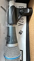 Amazon.com: Shure BETA 87A Studio Grade Vocal Microphone with Built-in Pop Filter - Single ...