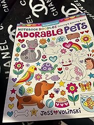 Amazon.com: Notebook Doodles Adorable Pets: Coloring & Activity Book ...