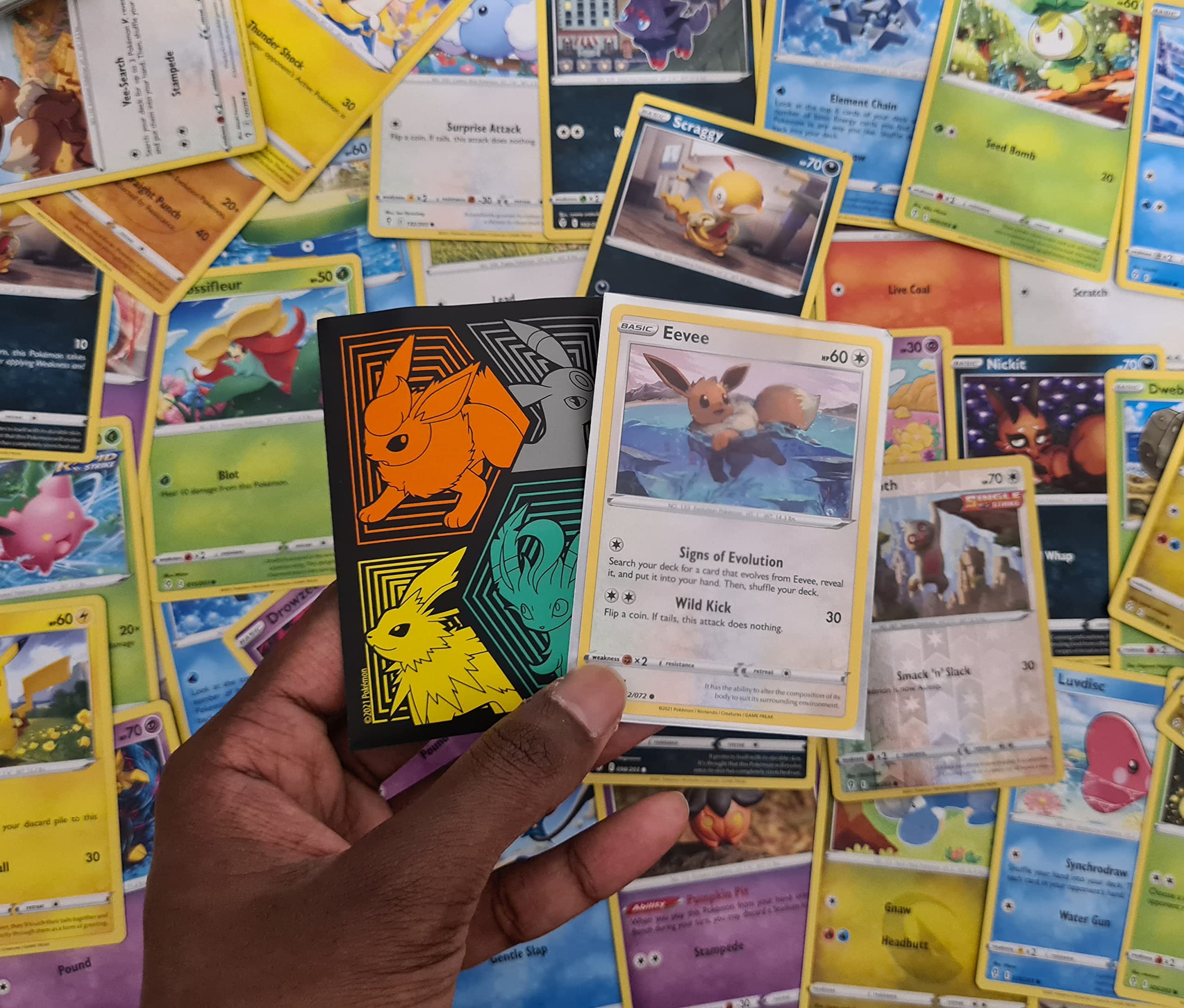 Buy Single First Starter Pokemon + 1 Luxurious Matte Sleeve| Mystery ...