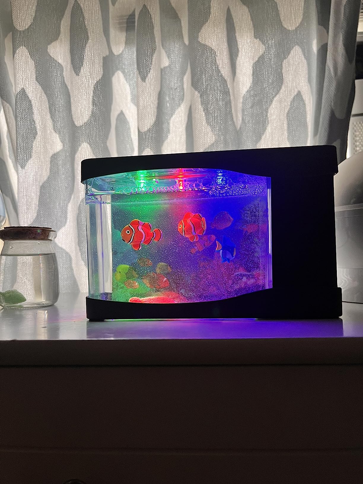 $7/mo - Finance Artificial Fish Tank Virtual Ocean Toy in Motion Lamp ...