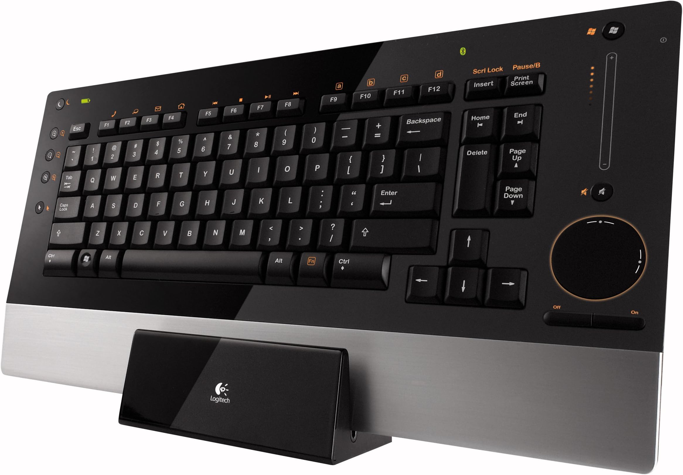 Amazon.com: Logitech diNovo Edge Keyboard (Black) : Electronics