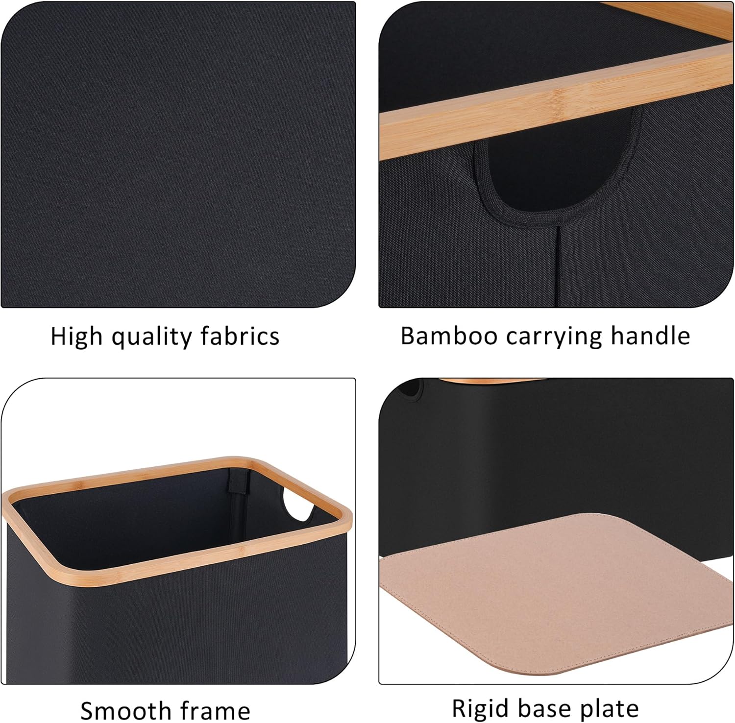 iEGrow Contenedor de almacenamiento, cestas de almacenamiento plegables ...