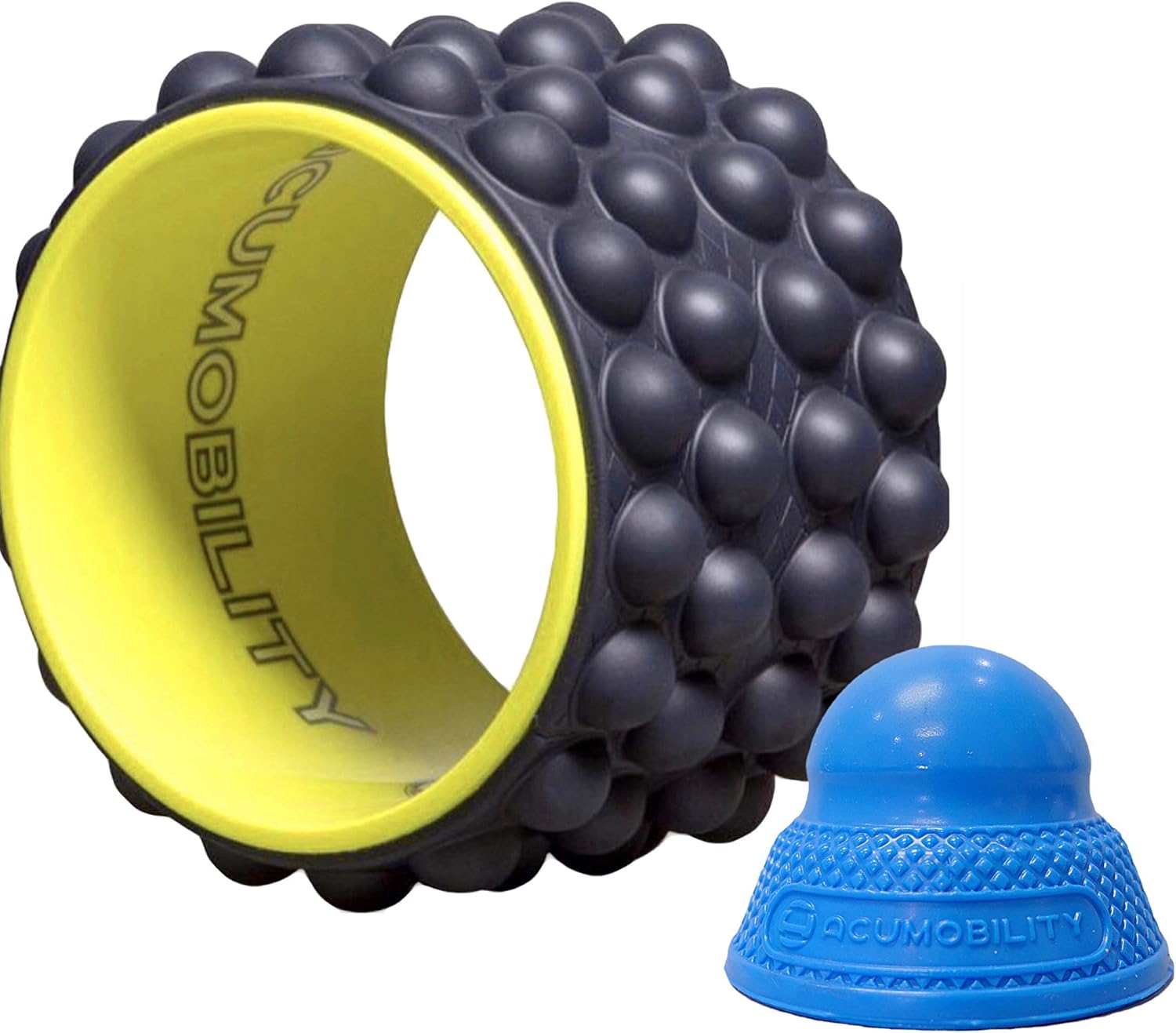 Amazon.com: Acumobility Back Roller + Trigger Point Ball Level 1, Back ...