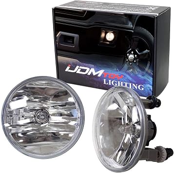 Amazon.com: iJDMTOY One Pair Driver Passenger Sides Fog Light Lamps w ...