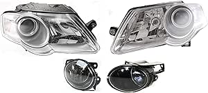Amazon.com: Evan Fischer Driver and Passenger Side Headlight Kit for ...
