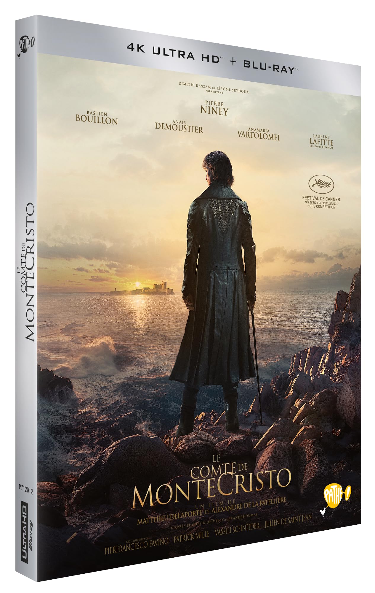 Le Comte de Monte Cristo [4K Ultra HD + Blu-Ray]: DVD et Blu-ray ...