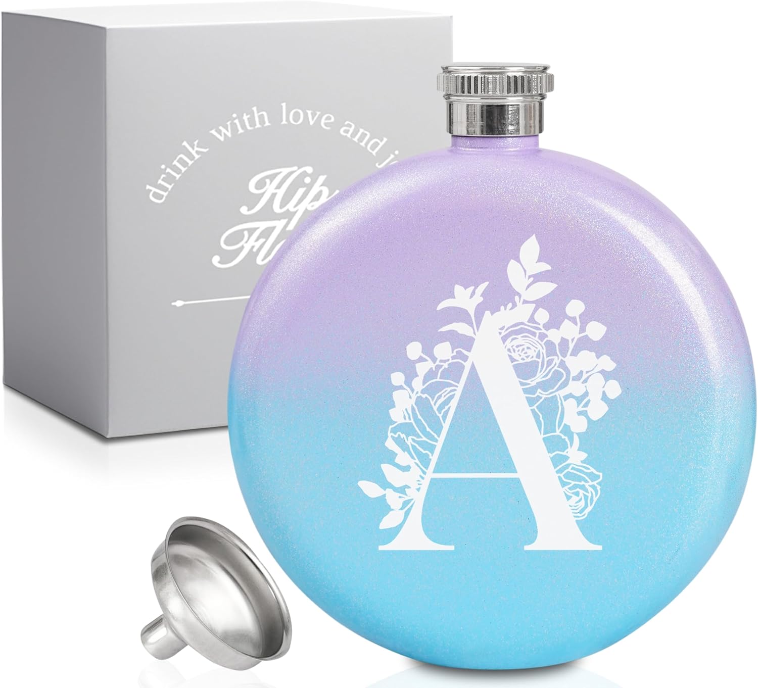 Amazon.com | Onebttl Personalized Hip Flask for Women - Personalized ...