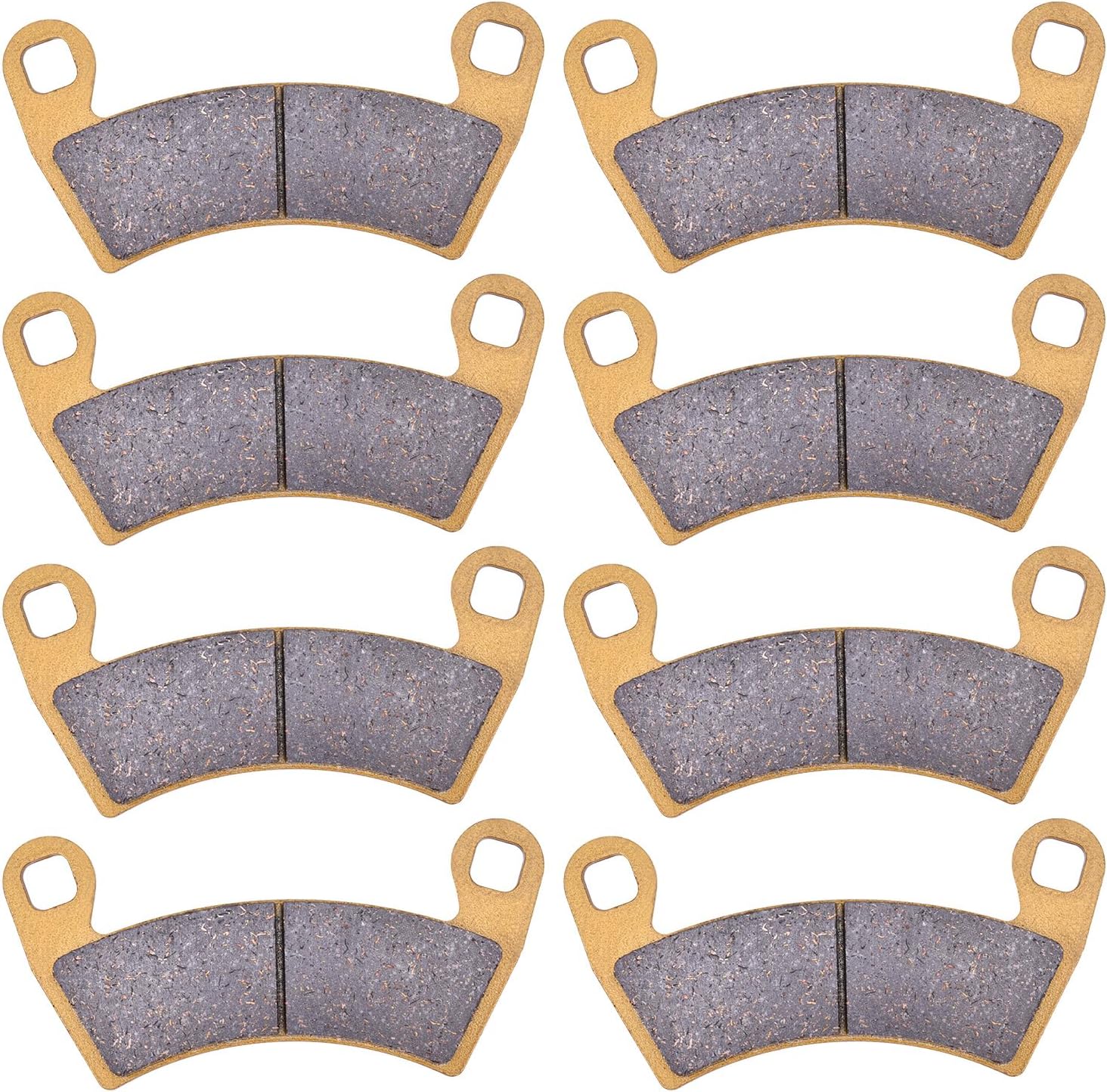 Amazon.com: 4 Set Ceramic Brake Pad Set for Polaris RZR XP 1000 EPS ...