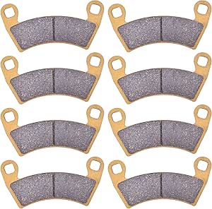 Amazon.com: 4 Set Ceramic Brake Pad Set for Polaris RZR XP 1000 EPS ...