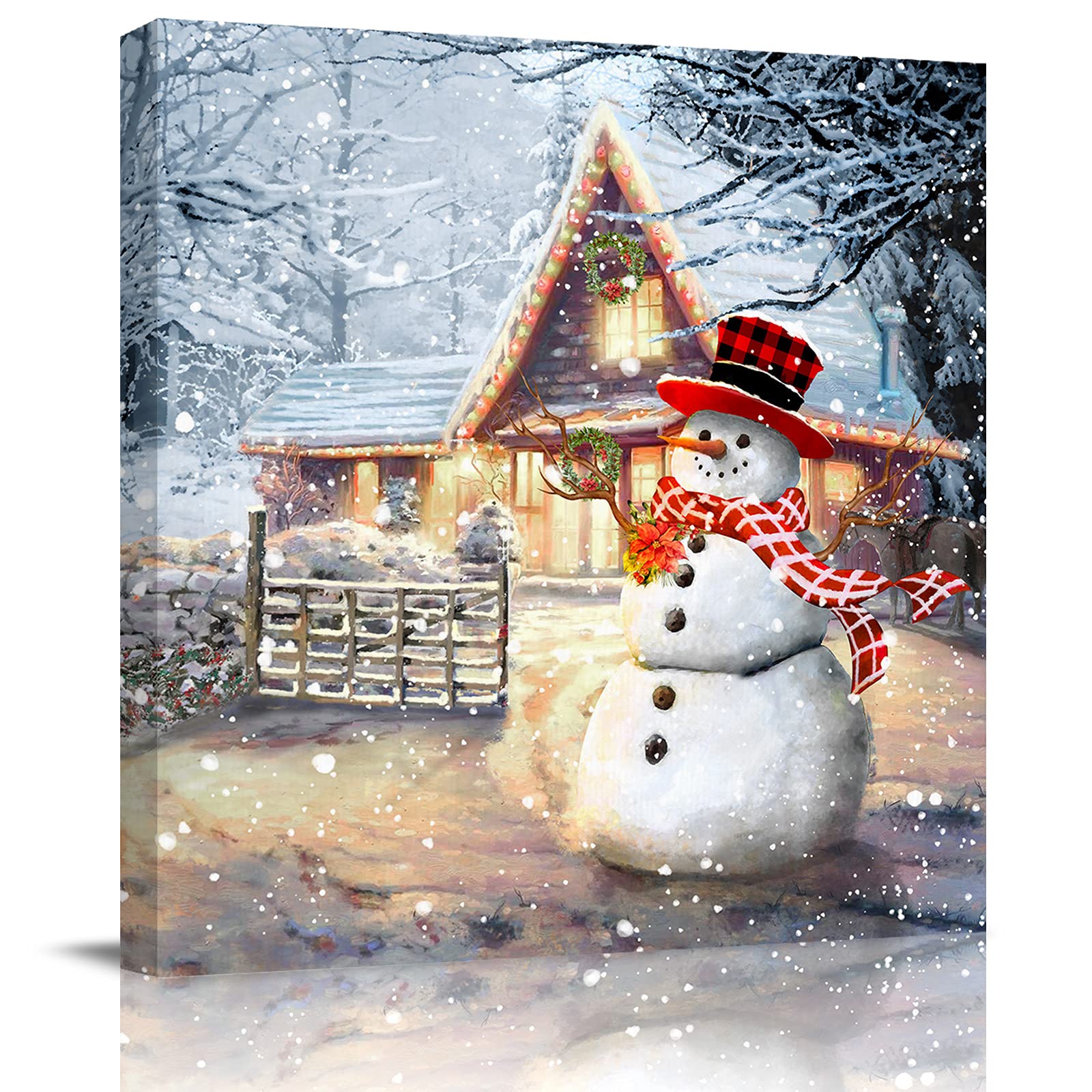 Christmas Landscape Paintings