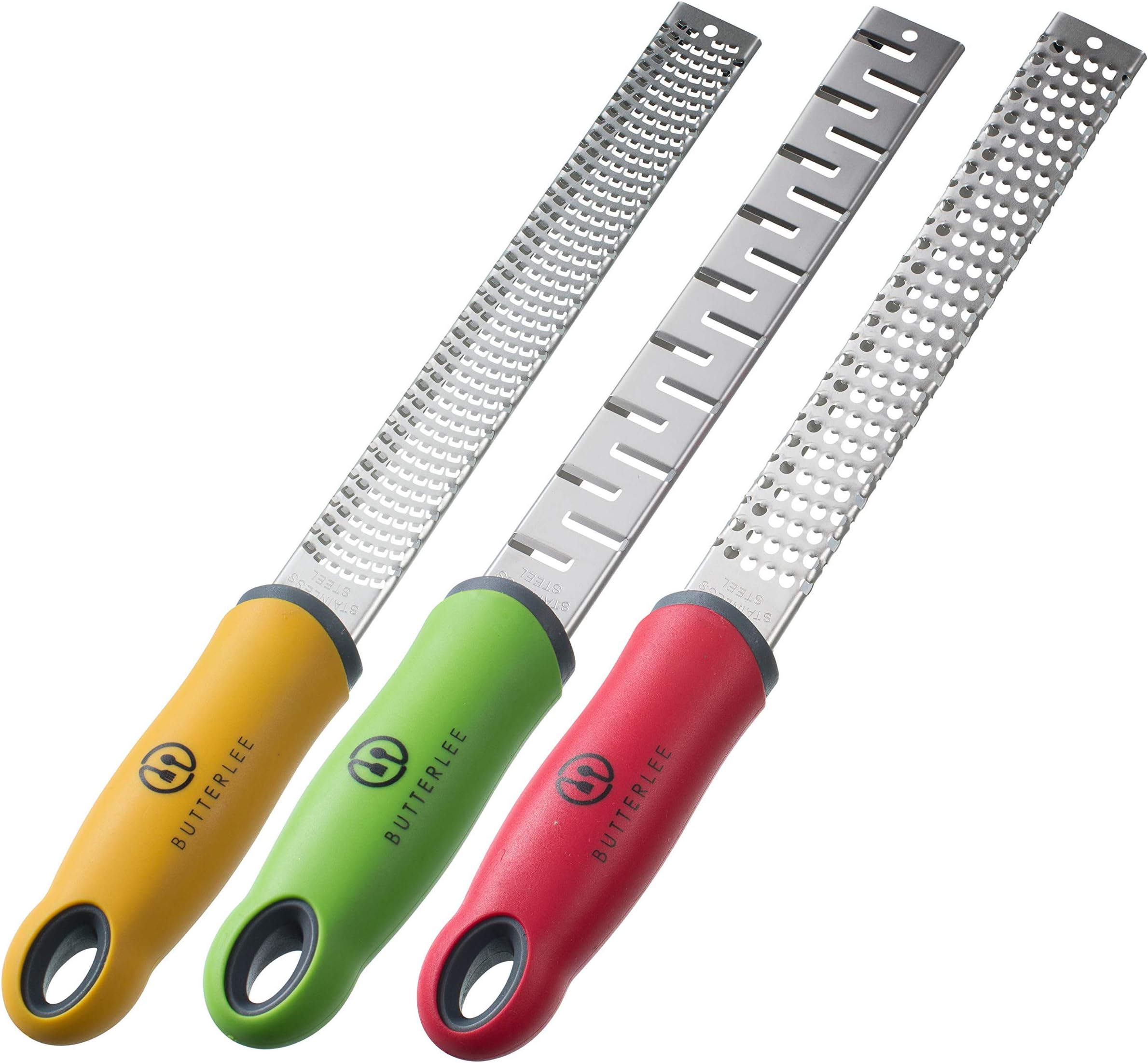 Amazon.com: Citrus Lemon/Lime Zester Kitchen Tool & Cheese Grater set ...
