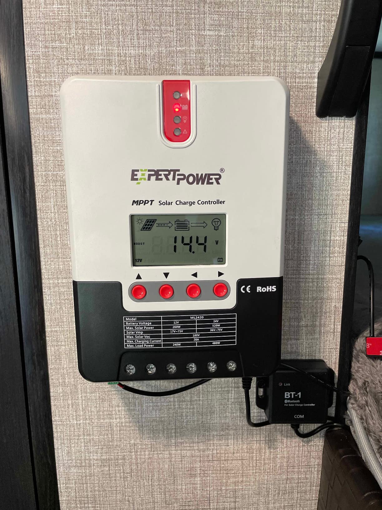 $42/mo - Finance ExpertPower 200W 12V Solar Power Kit | 200W Mono Rigid ...