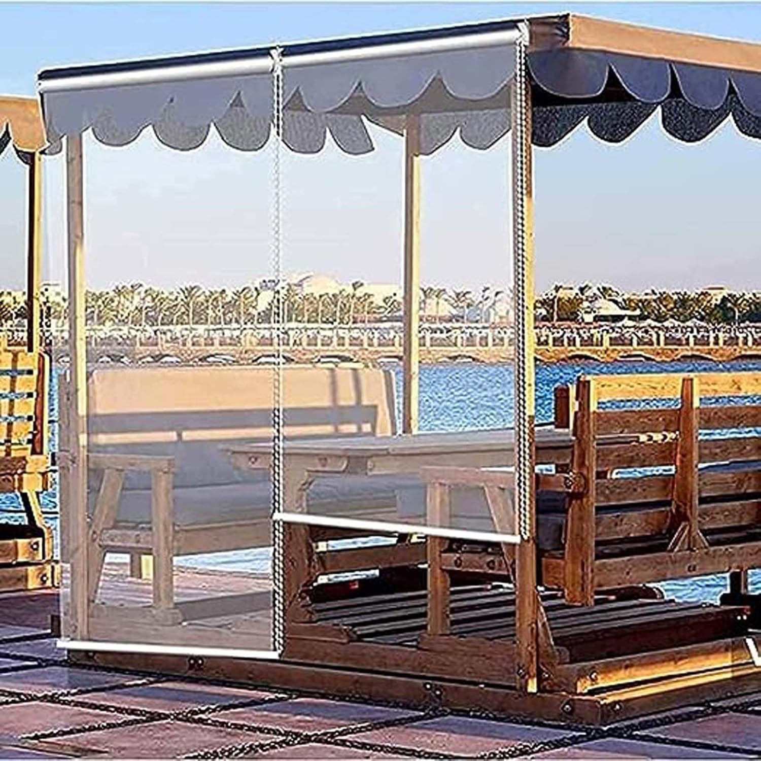 Store Enroulable étanche, Stores enroulables Transparents, Stores ...