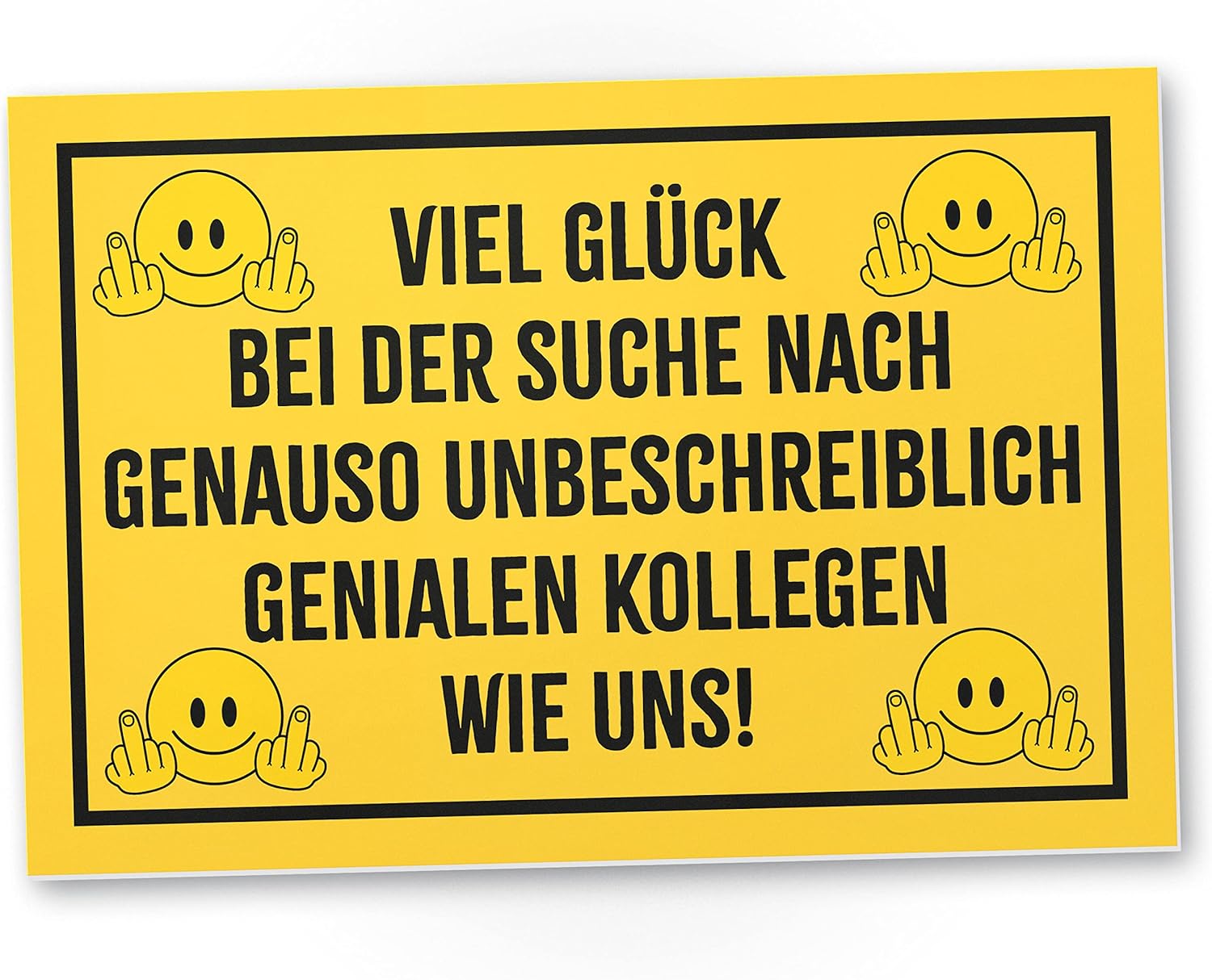 Amazon.de: DankeDir! Abschied - 30 x 20 cm Schild - Kollegen ...