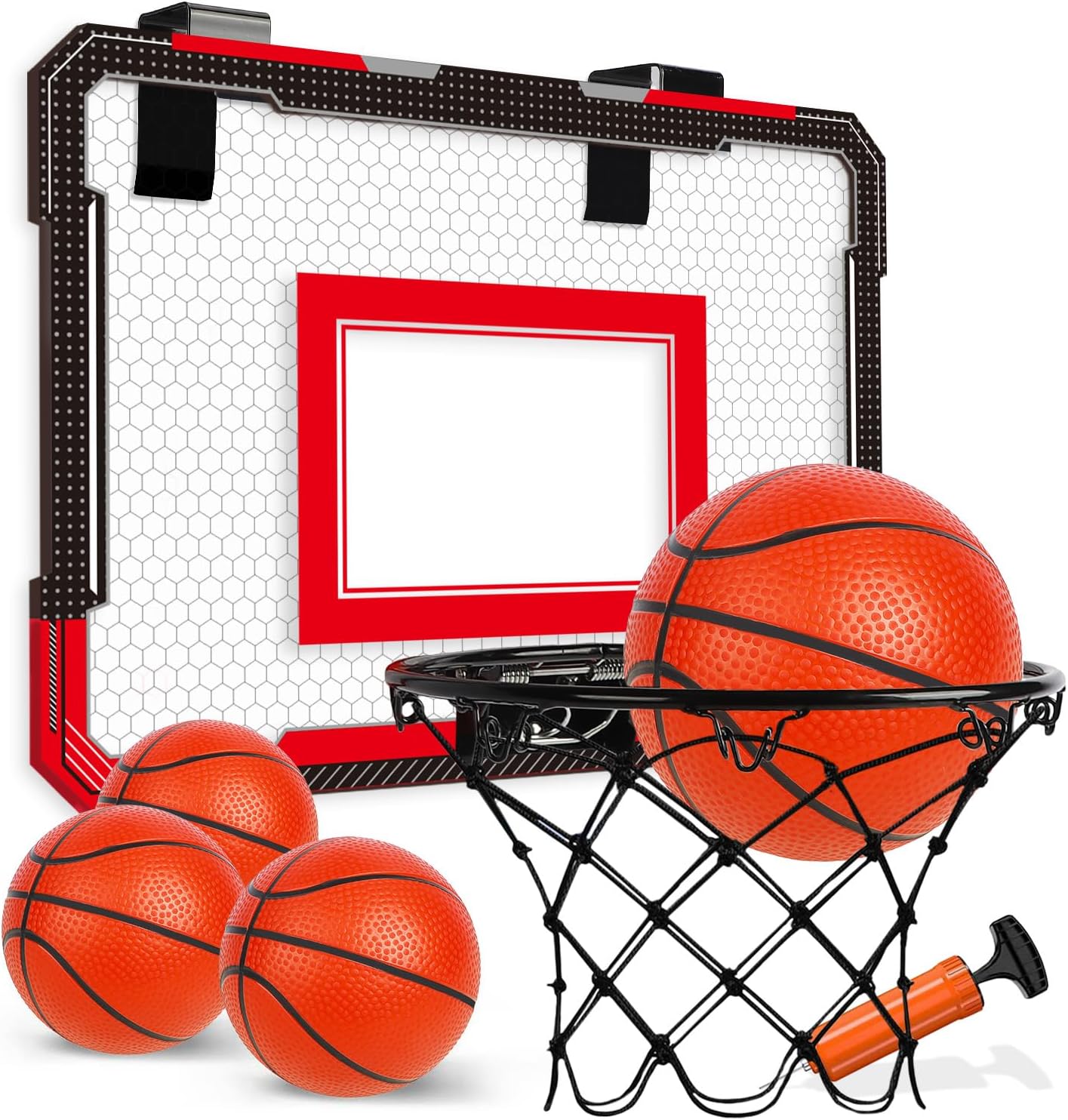 Amazon.com: TOY Life Basketball Hoop Indoor for Kids Over The Door Room ...