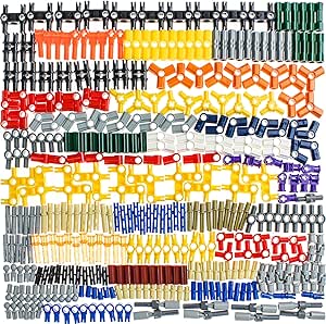 TEESE 370pcs Technic-Pin-Axle-Connectors Universal-Joint-Bush-Bricks ...