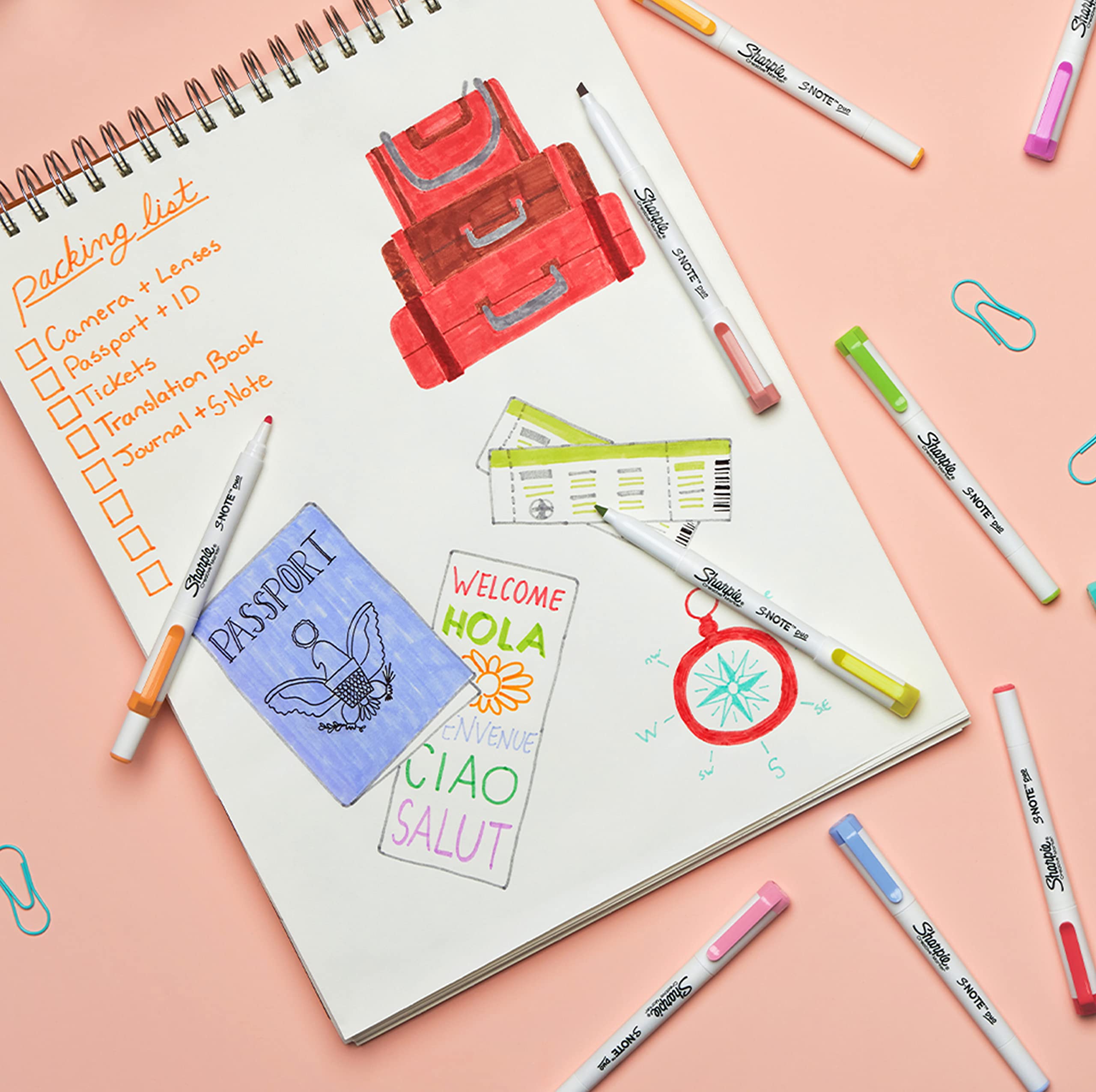 SHARPIE S-Note Duo Dual-Ended...B09TRZ5W89 | Encarguelo.com