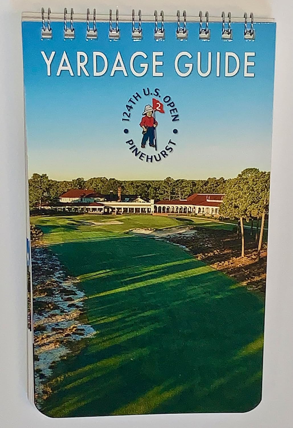 Amazon.com: 2024 US Open Pinehurst golf Yardage Guide course #2 pga new ...