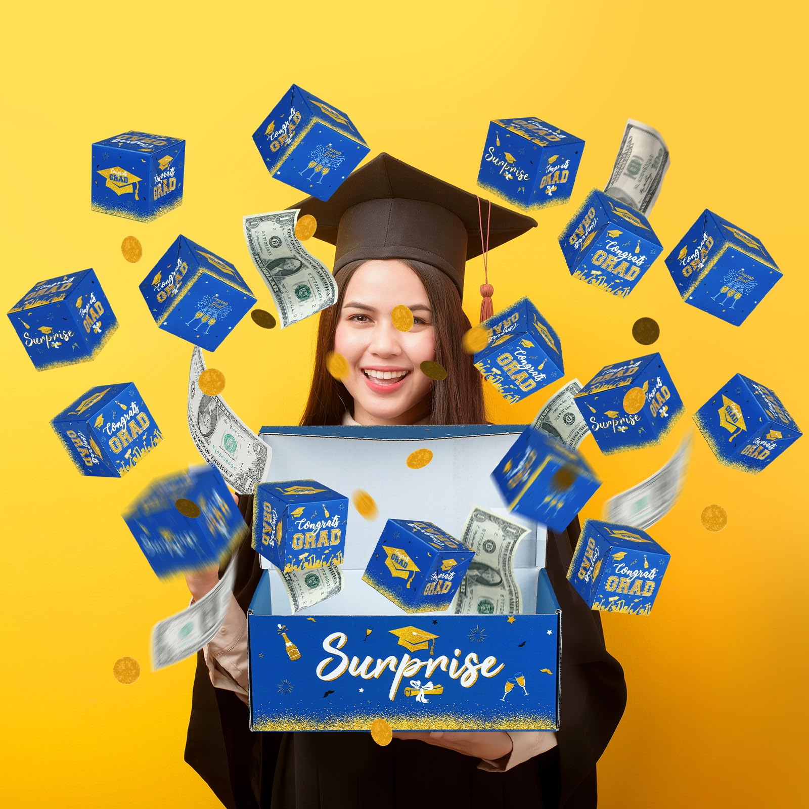 Snapklik.com : Graduation Money Box Surprise Gift Box Explosion 2024 ...