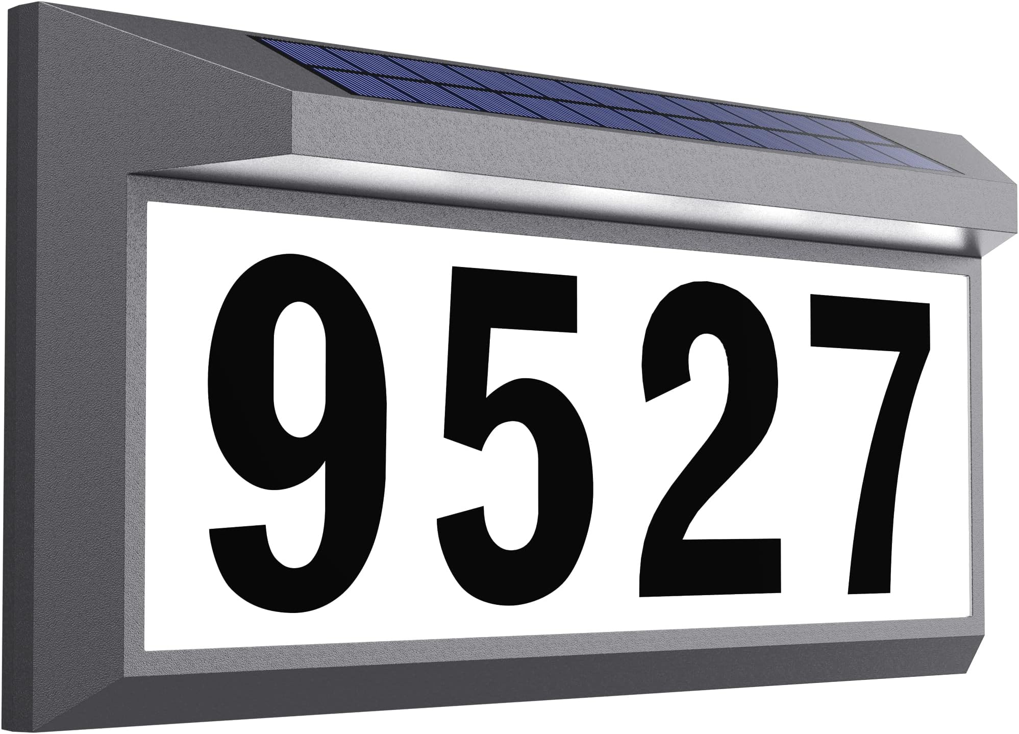 Amazon.com: Address Plaques for House Solar Powered, House Number for ...