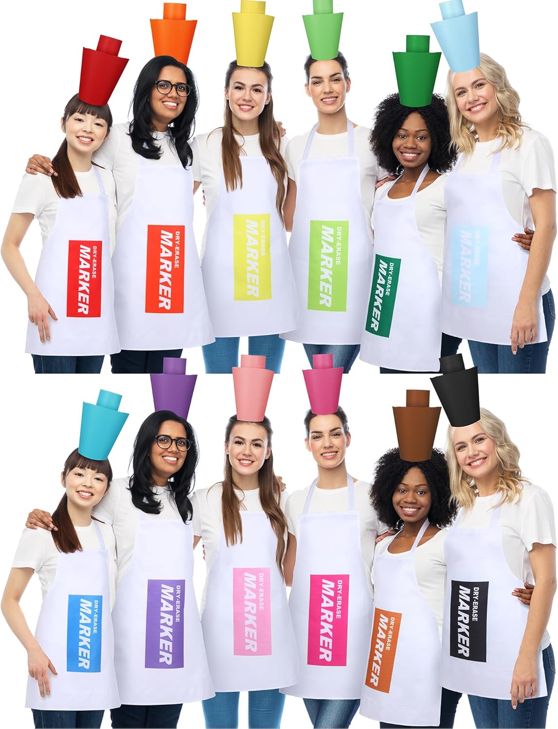 Amazon.com: Croloose 12 Set Dry Erase Marker Costume for Adults ...