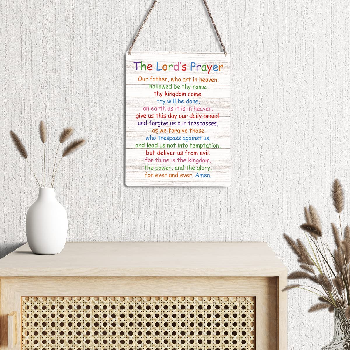 Snapklik.com : Inspirational Modern Christian Signs Wall Decor Rustic ...