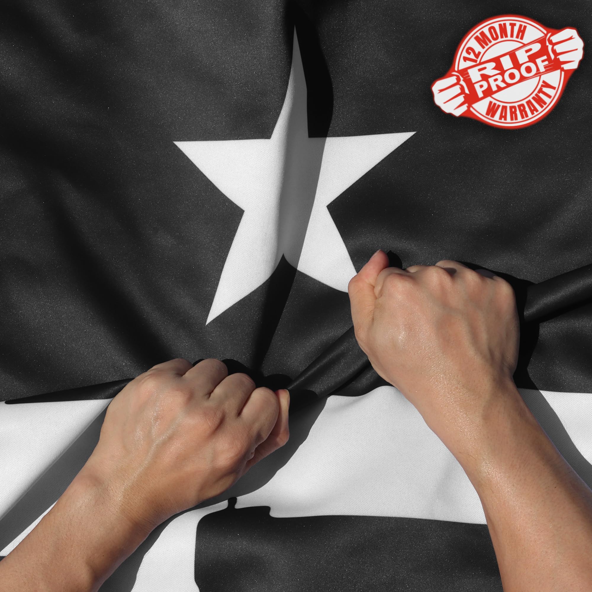 Amazon.com : Anley Rip-Proof Double Sided 3-Ply Black M-4 Gonzales Come and Take It Flag 3x5 ...