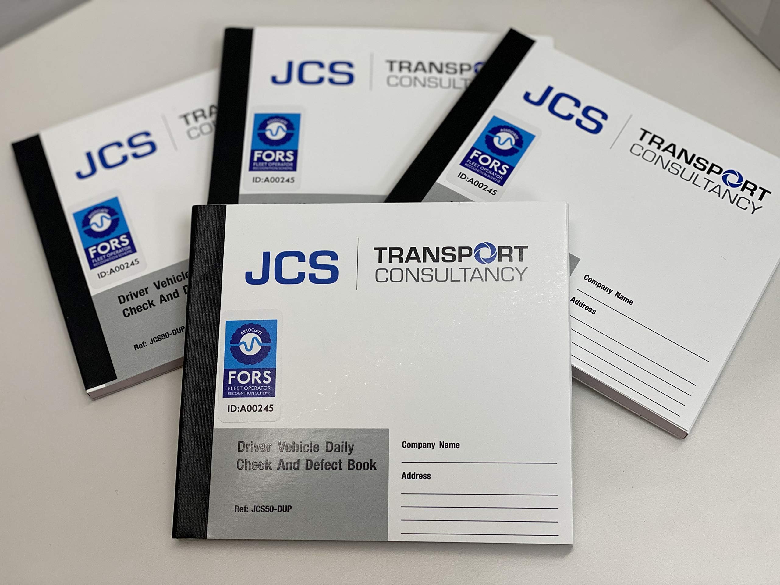 10 Driver's Defect BookS HGV 50 report form.Tachograph product : Amazon ...