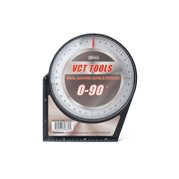 Buy VCT DIAL MAGNETIC BASE ANGLE FINDER PROTRACTOR GAUGE PROTRACTOR ...