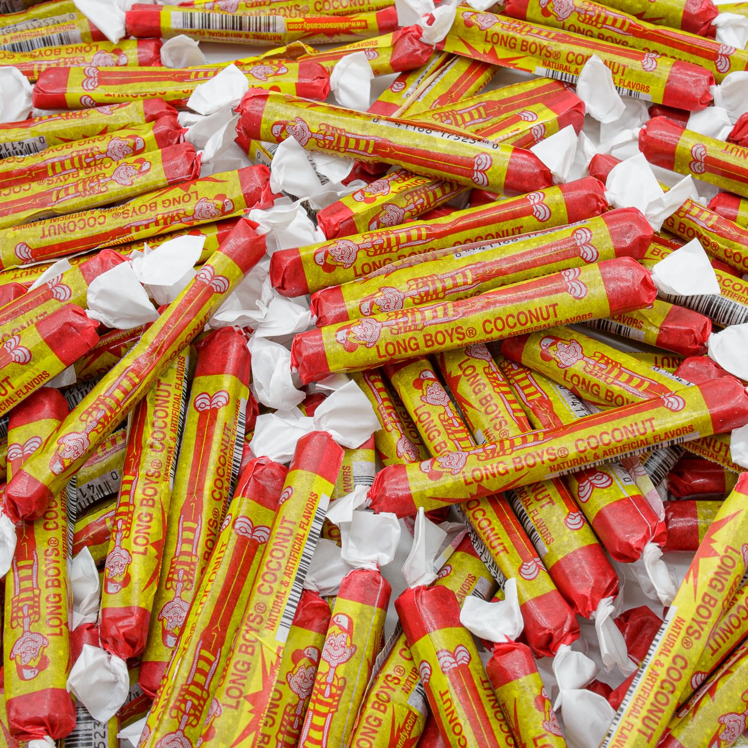 Amazon.com : Long Boys Coconut Candy 24 oz – Bulk Candy in Resealable ...