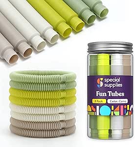 Special Supplies Fun Pull and Stretch Tubes for Kids - Pop, Bend, Build ...