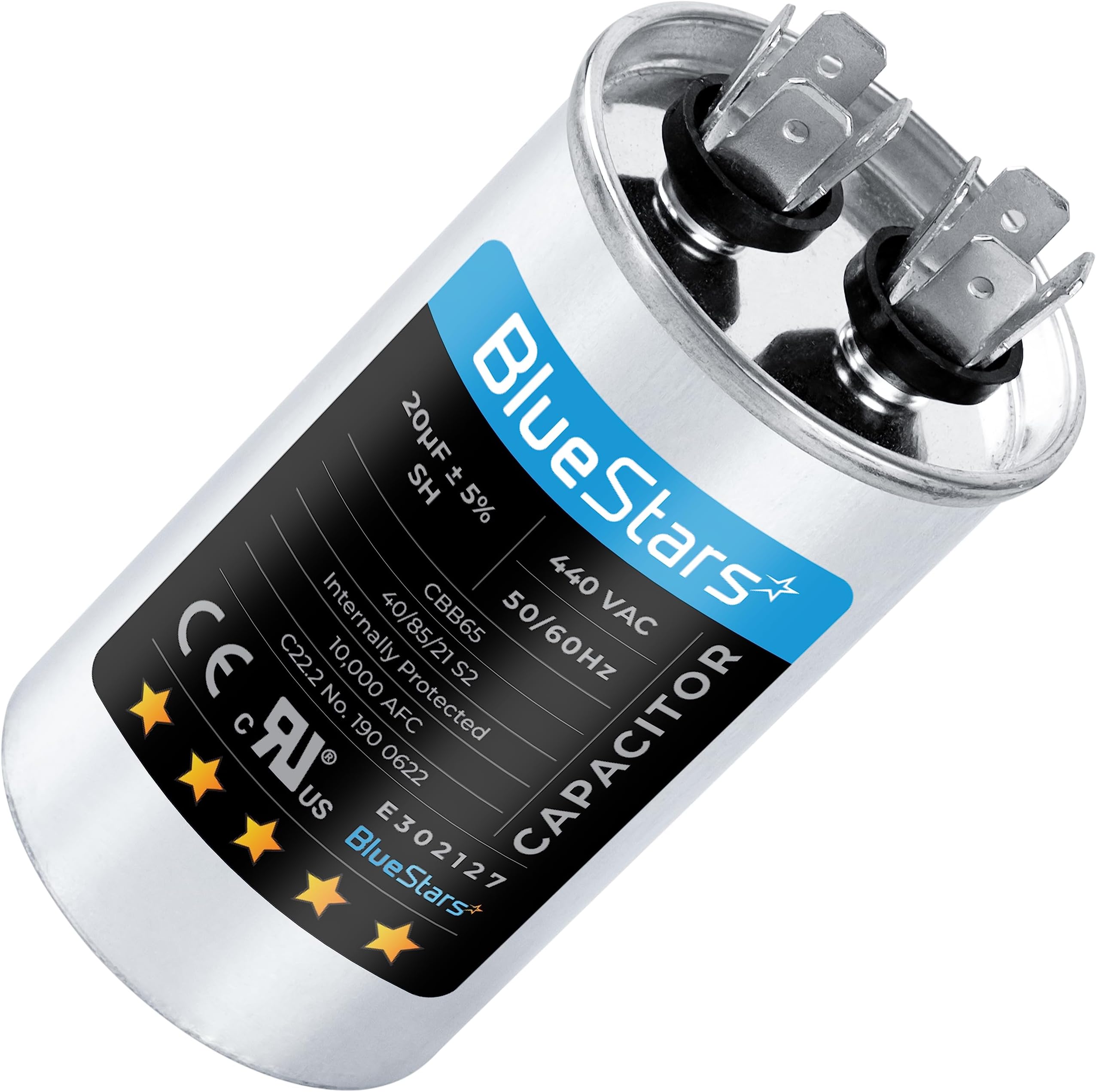 Amazon.com: BlueNatHxRPR 20 uF MFD Motor Run Capacitor Well Pump Run ...