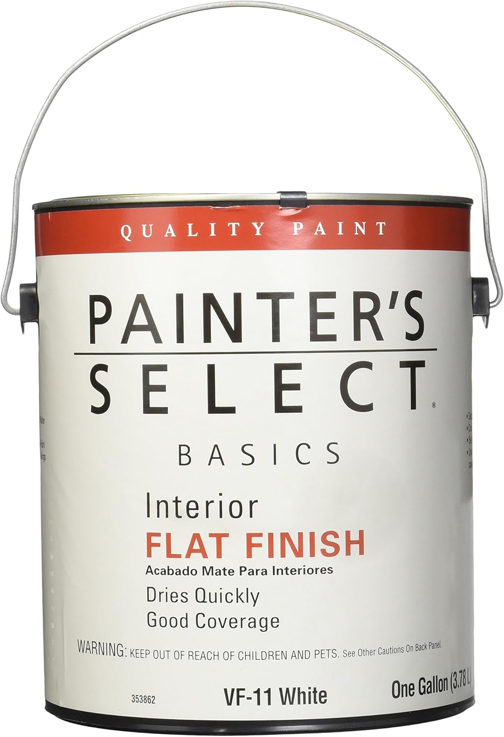 True Value VF11-GL PSB-Gallon White Flat Paint - Interior House Primers ...