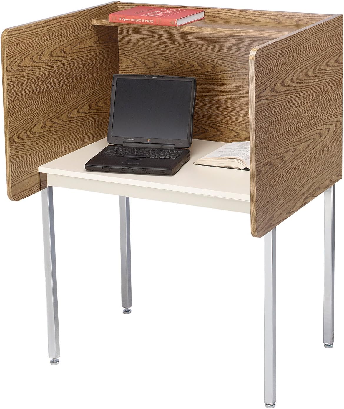Amazon.com: Smith Carrel Adj. Ht. Max Privacy Testing Carrel, Medium ...