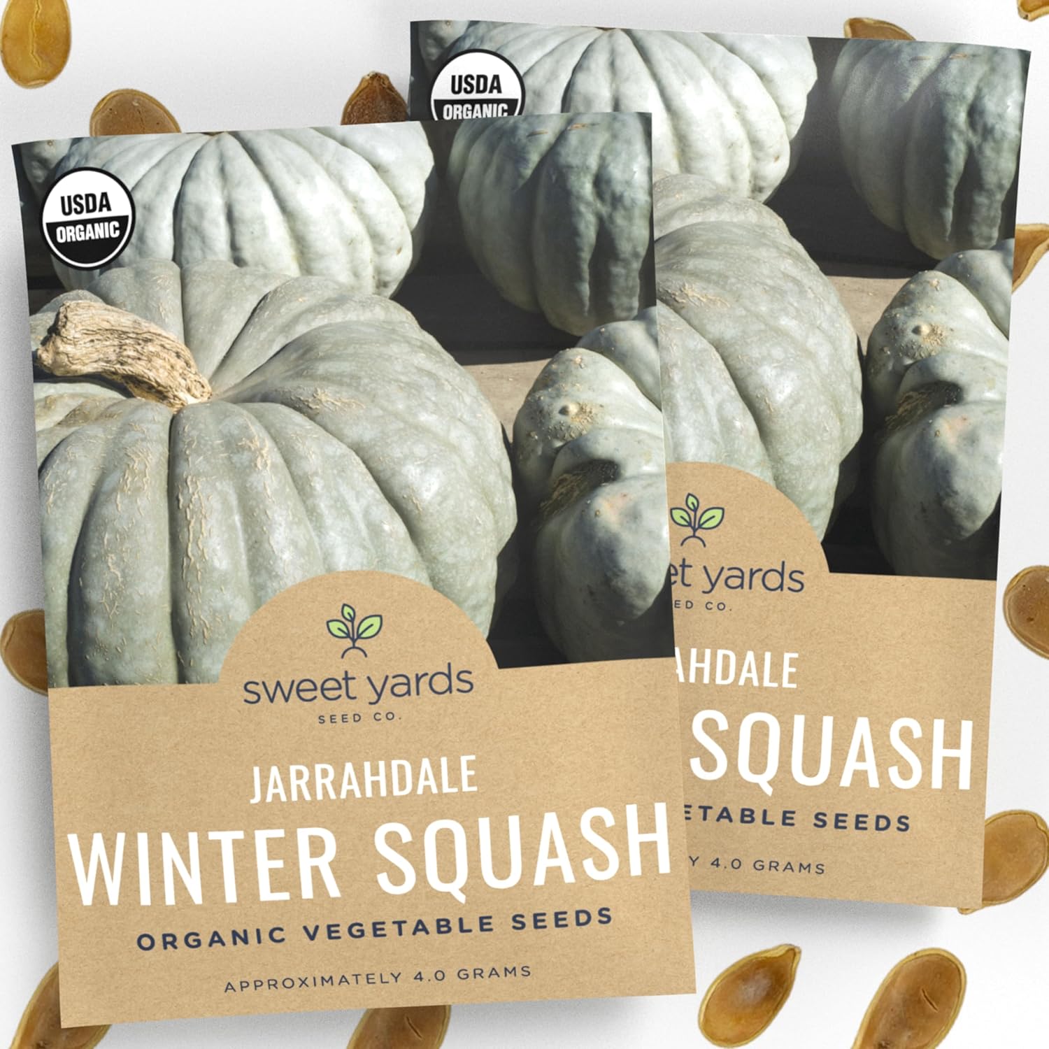 Amazon.com : Sweet Yards Seed Co. Organic ‘Jarrahdale’ Winter Squash ...