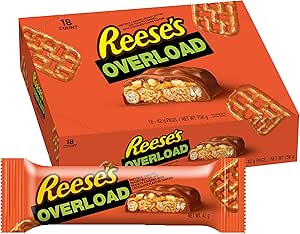 Reese's Overload, 42 g - Pack of 18, : Amazon.co.uk: Grocery