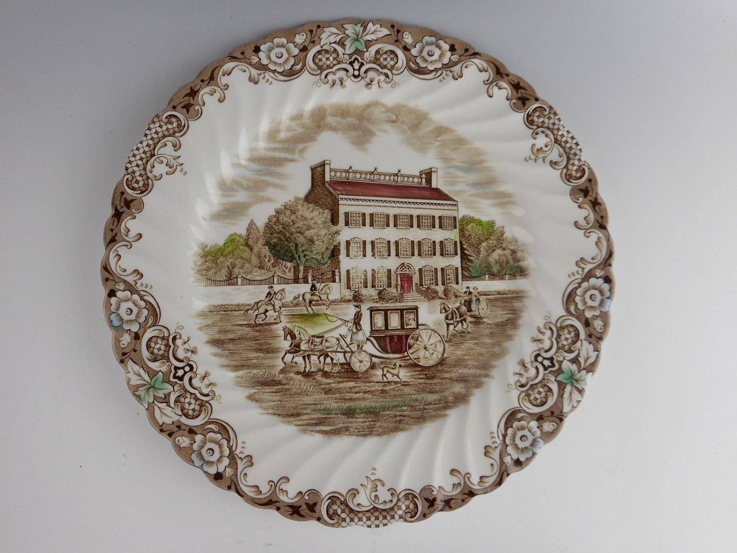 Amazon.com | Johnson Brothers HERITAGE HALL-MULTI COLOR Dinner Plate(s ...