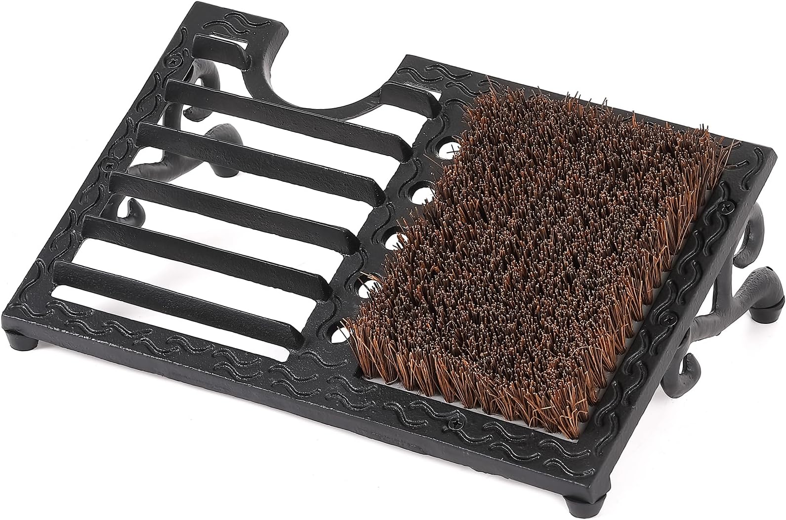 Amazon.com: NATUHYZ Outdoor Heavy Duty Rustic Cast Iron Shoe Brush ...
