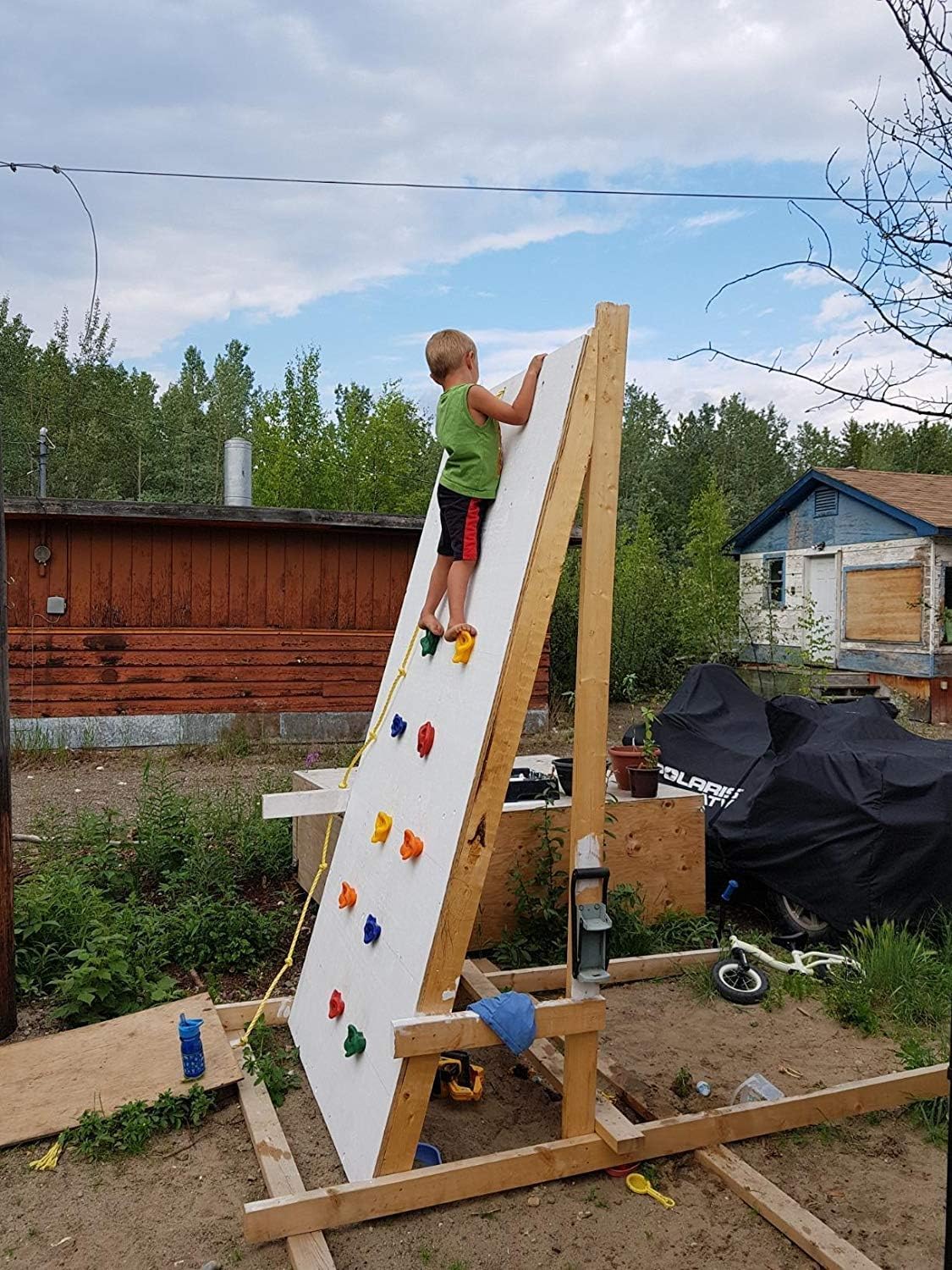 KINSPORY 10Pc Colourful Pig Nose Shape Children Rock Climbing Holds ...