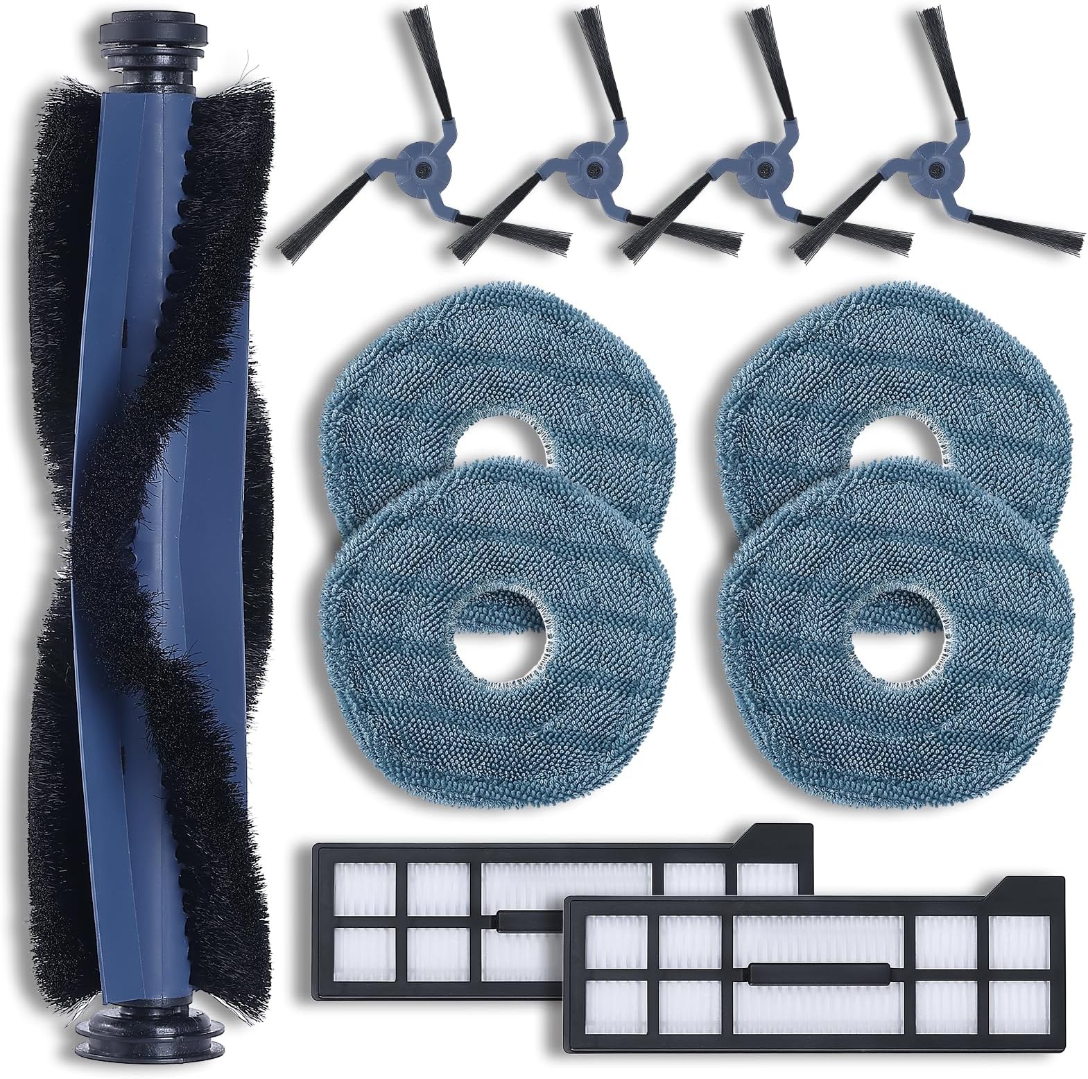 Amazon.com: 11 Pack Replacement Parts Mop Pads for eufy X10 Pro Omni ...